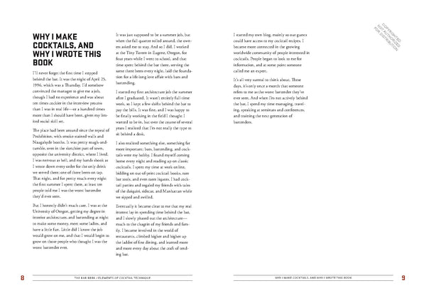 The Bar Book: Elements of Cocktail Technique | Born to Shake